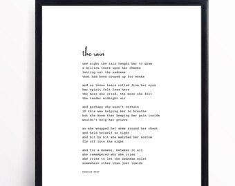 Scars Body Positive Poem A4 Mental Health Poem Print Body Image Print ...