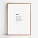 Home Poem Print A4: Inspiring Minimalist Wall Art (digital Download) - Etsy