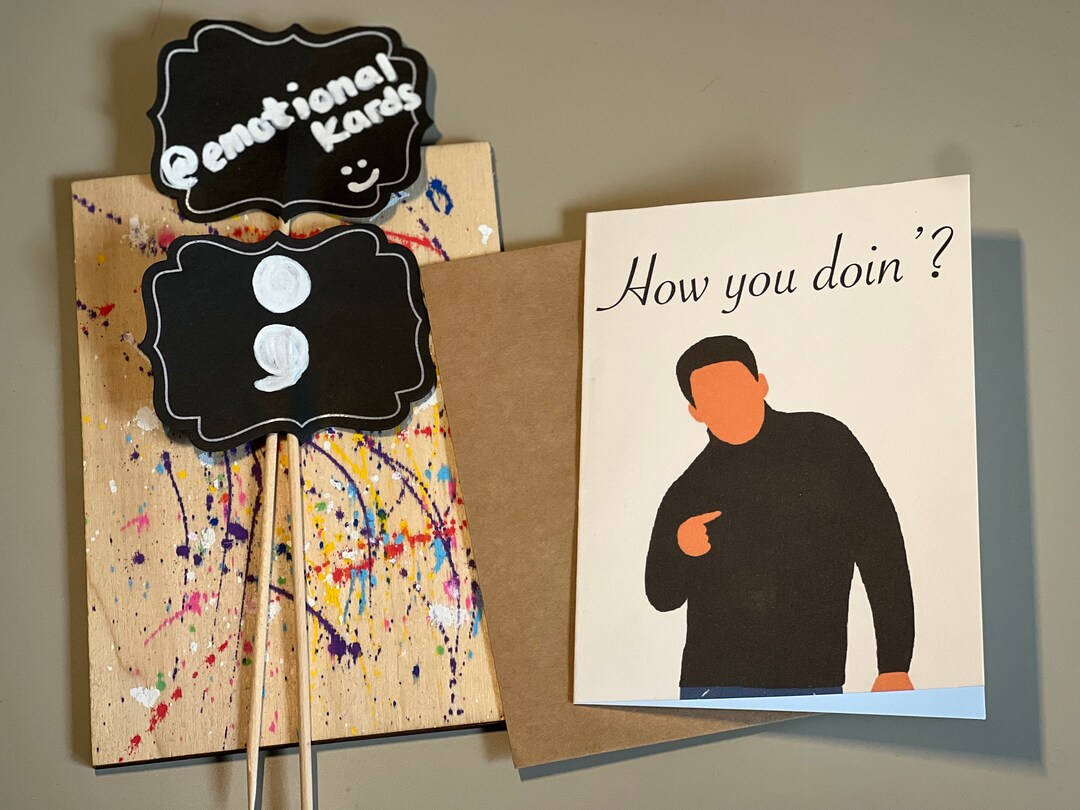 Joey Tribbiani | How You Doin'? | Friends Emotional Greeting Card ...
