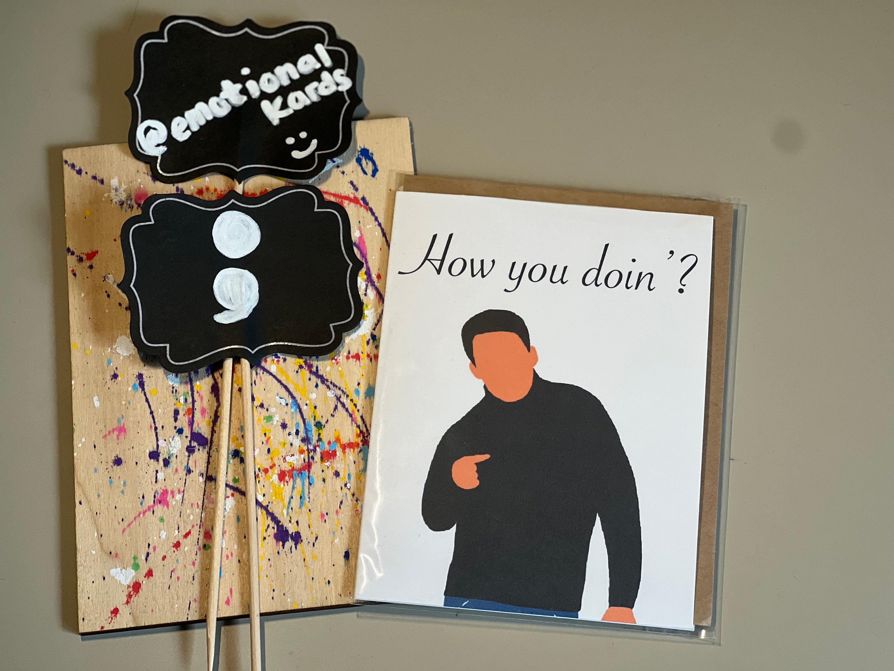 Joey Tribbiani | How You Doin'? | Friends Emotional Greeting Card ...