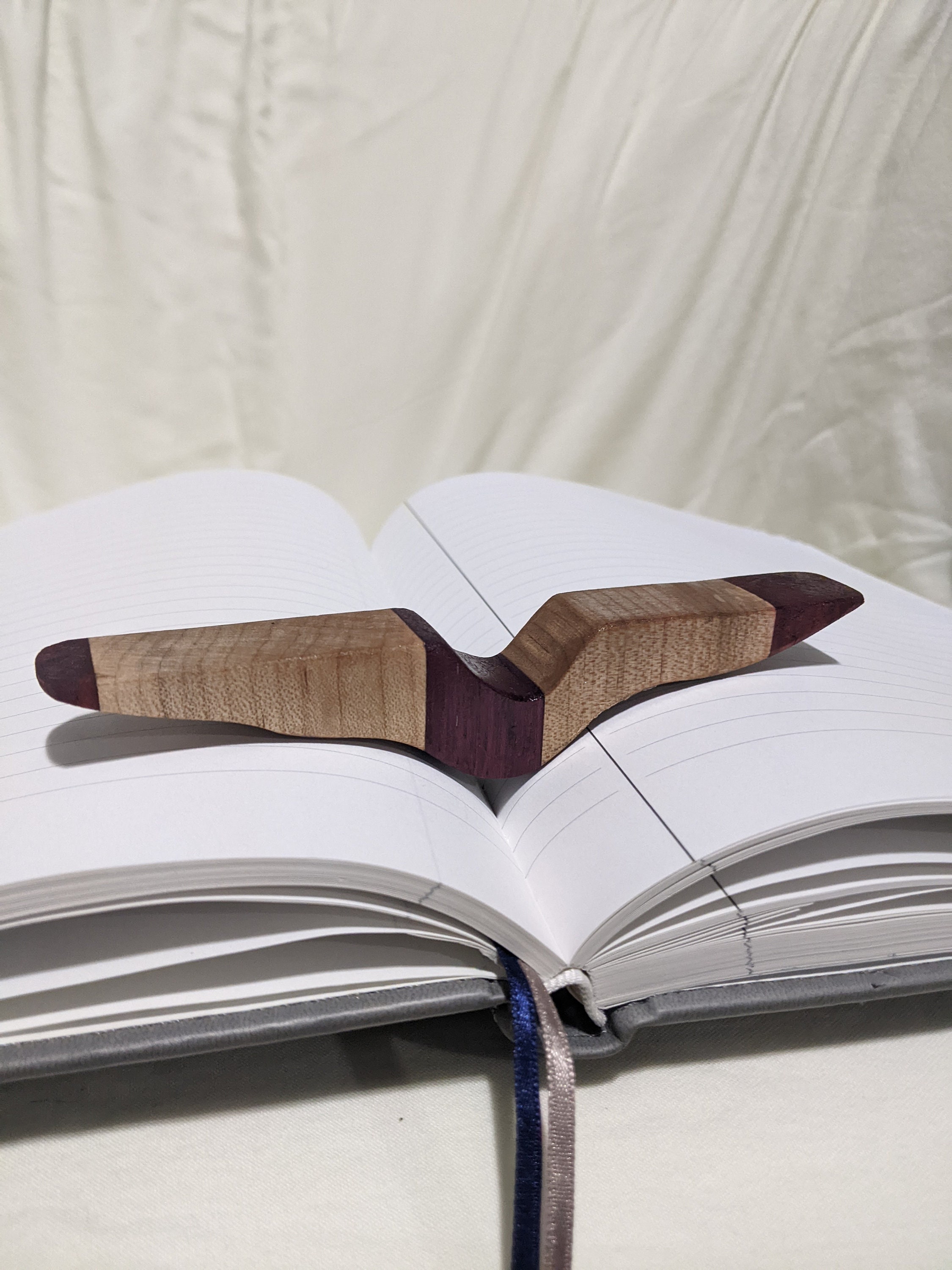 Wooden Book Page Holder 6 Thumb Grip Page Holder Reading Accessory - Etsy