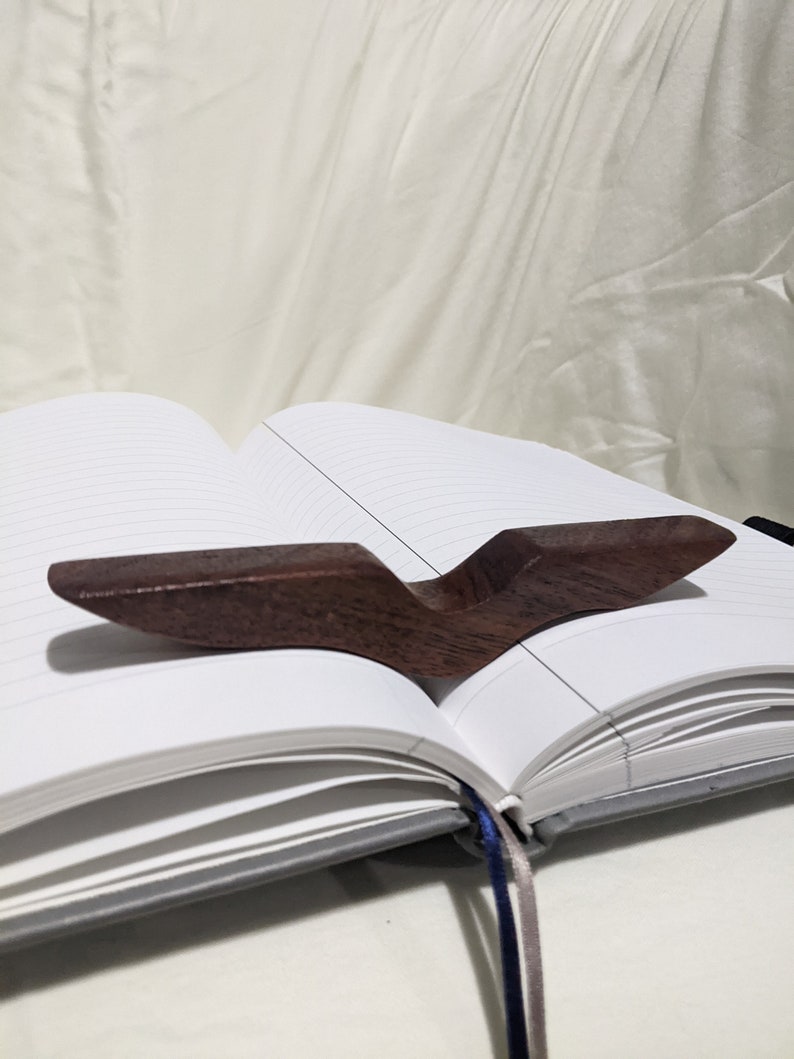 Wooden Book Page Holder 6 Thumb Grip Page Holder Reading Accessory - Etsy