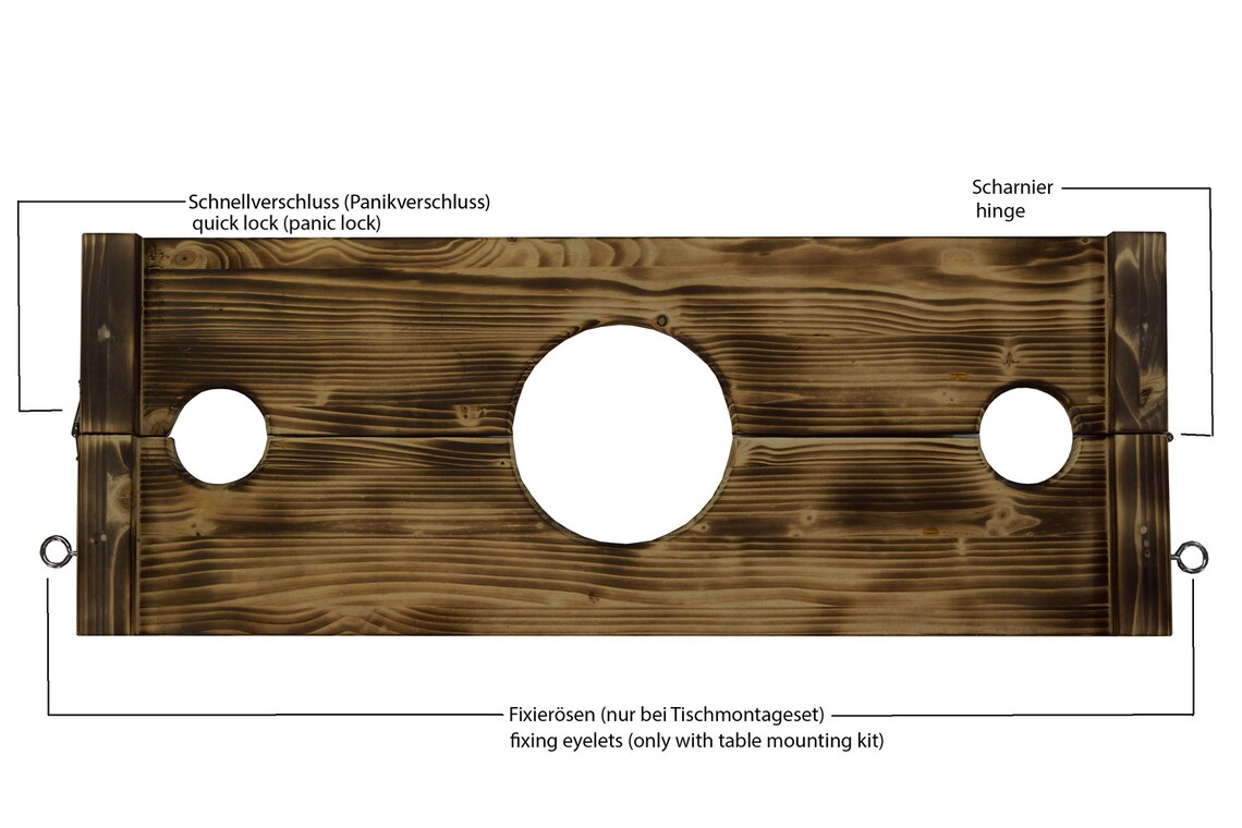 BDSM Furniture Pillory With and Without Table Assembly Set - Etsy