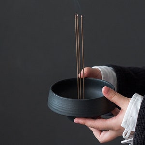 Ceramic Incense Stick Holder, Minimalist Incense Holder, Zen Incense ...