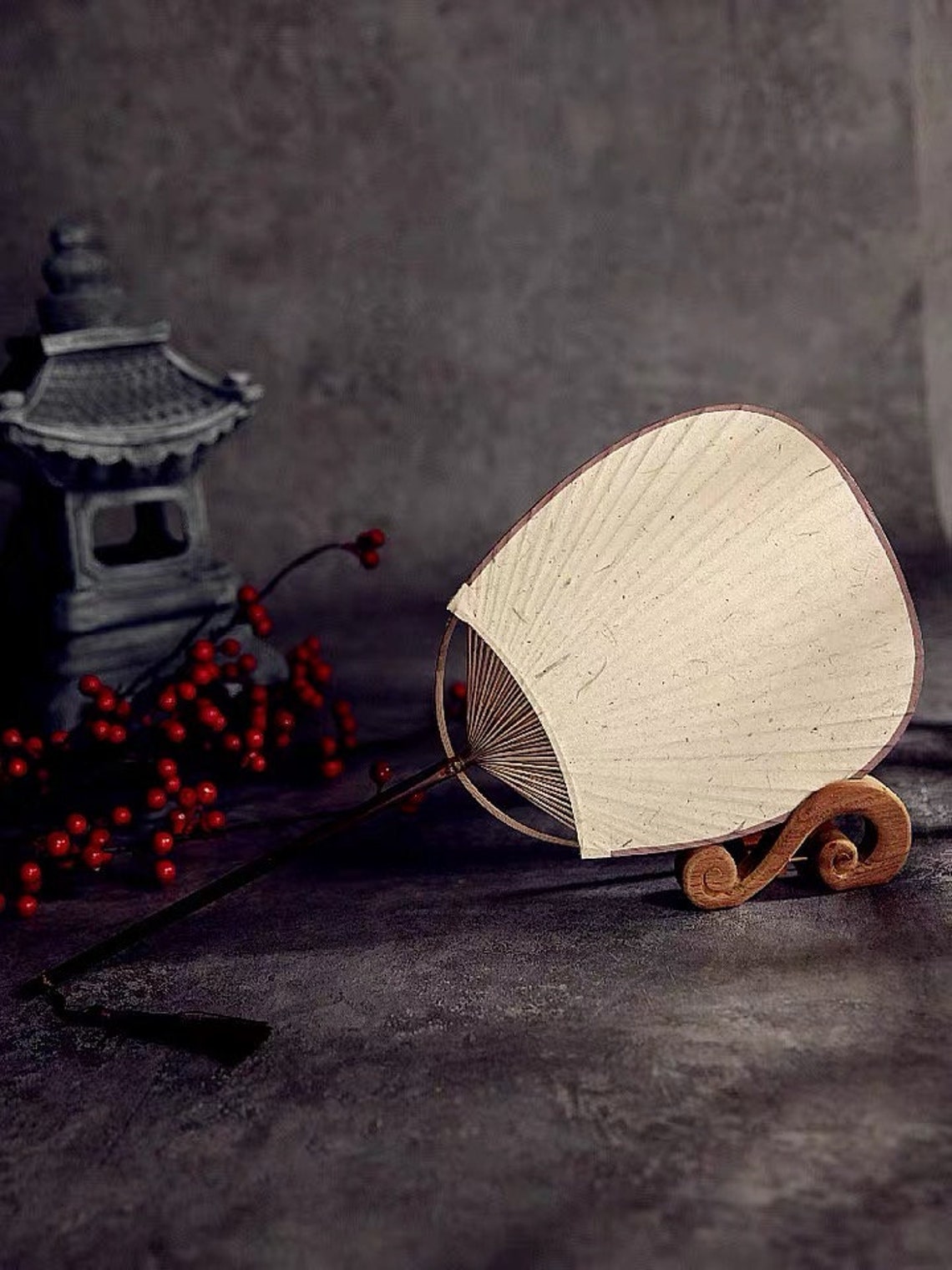 Handmade Japanese Paper Fan Japanese Vintage Uchiwa - Etsy