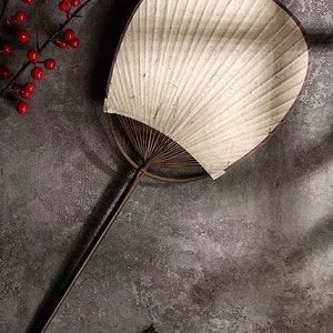 Handmade Japanese Paper Fan Japanese Vintage Uchiwa - Etsy