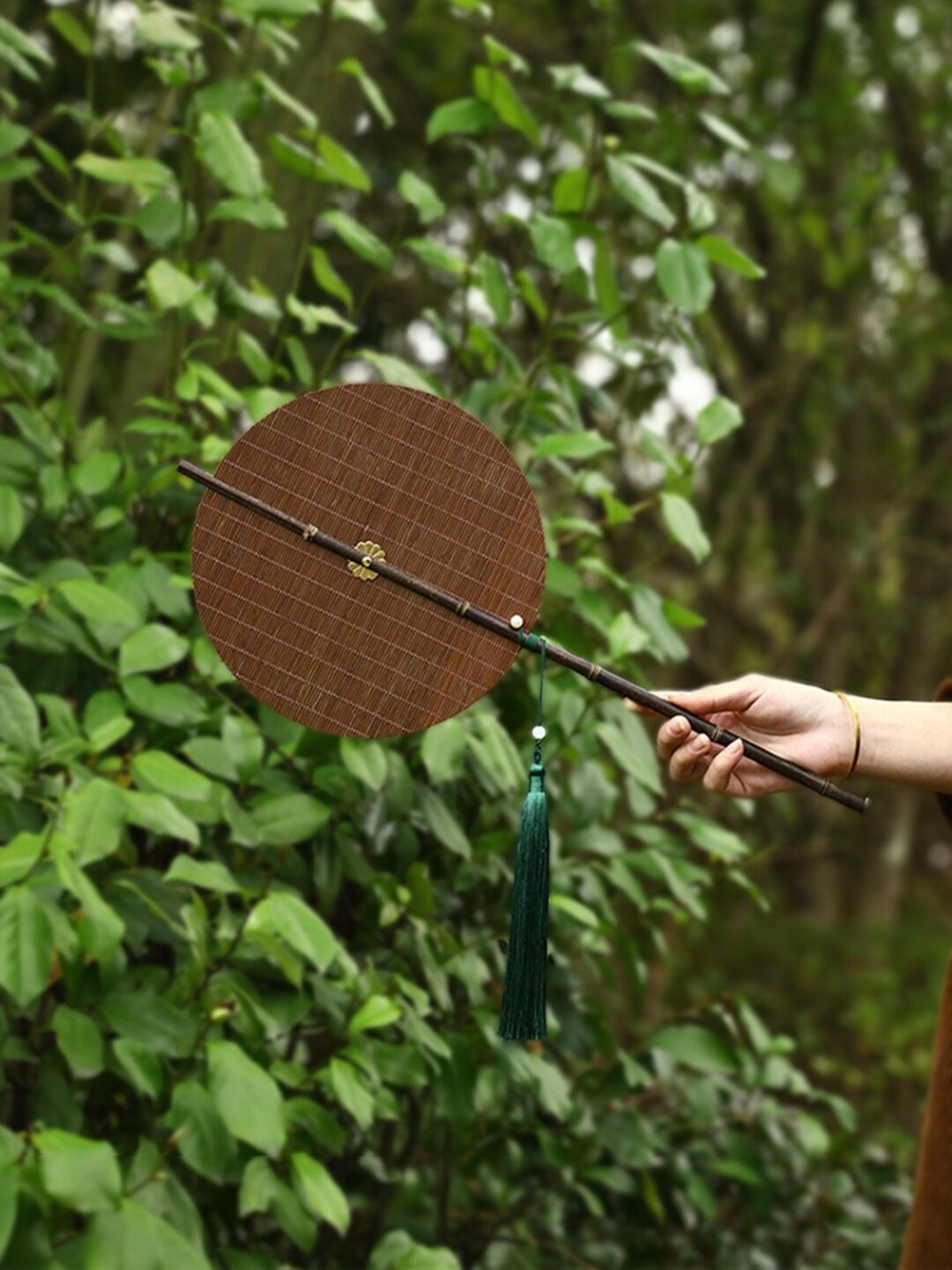 Handcrafted Round Shape Foldable Fan Chinese Round Shape Hand - Etsy Canada