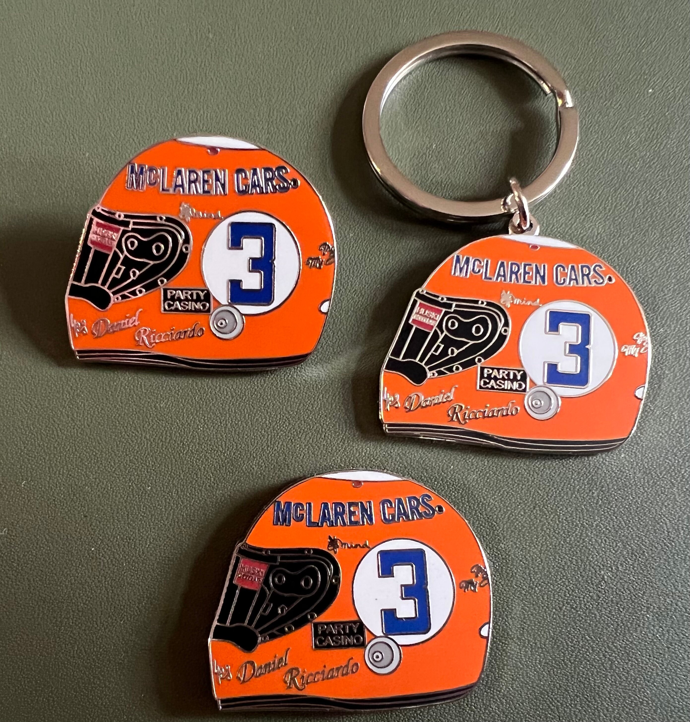 Danny Ric Monaco Lid Mclarendaniel Ricciardo Keyring - Etsy Sweden