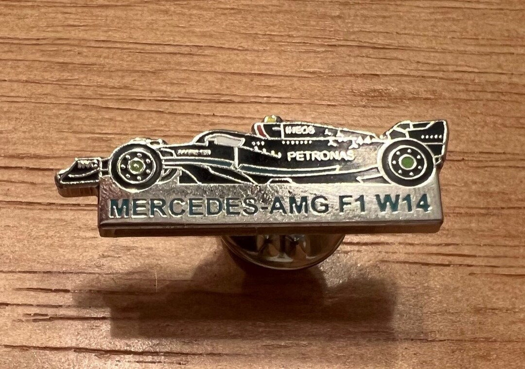 Mercedes AMG F1 2023 Car the W14 Pin Badge - Etsy
