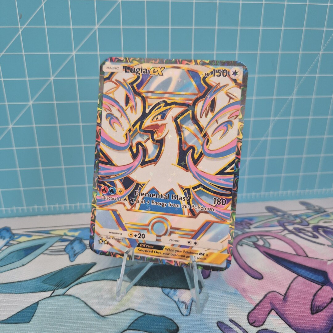 Lugia EX A4b / Deluxe Pack EX / Pokemon Tcg Quality Custom Card - Etsy