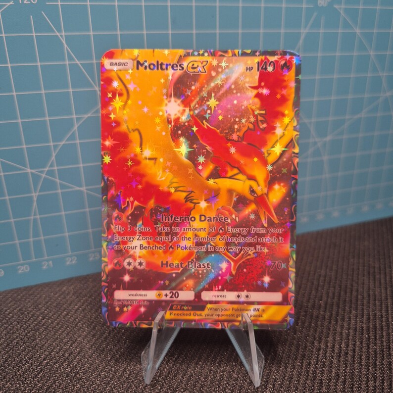Moltres EX A1 233 / Genetic Apex / Pokemon Tcg Quality Custom Card - Etsy