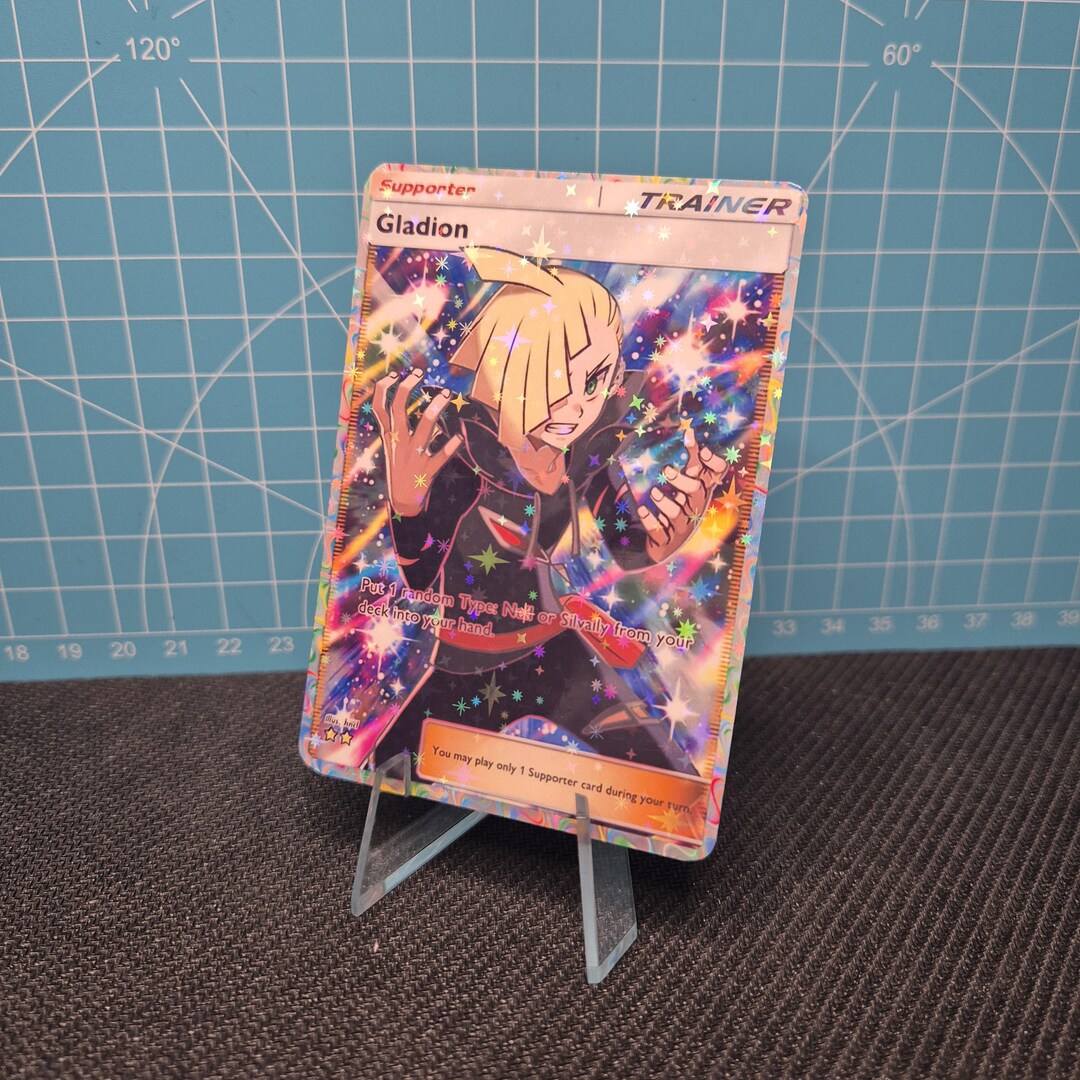 Gladion A3a / Extradimensional Crisis / Pokemon Tcg Quality Custom Card ...