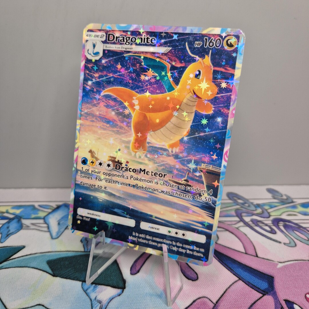 Dragonite A1 244 / Genetic Apex / Pokemon Tcg Quality Custom Card - Etsy