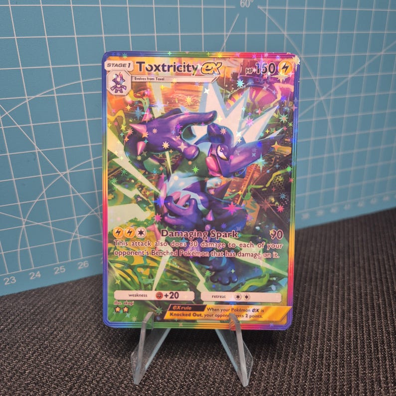 Toxtricity EX B2 / Fantastical Parade / Pokemon Tcg Quality Custom Card ...