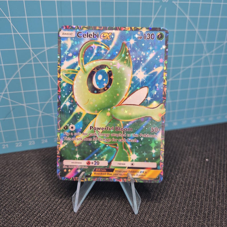 Celebi EX A1a 75 / Mythical Island / Pokemon Tcg Quality Custom Card - Etsy