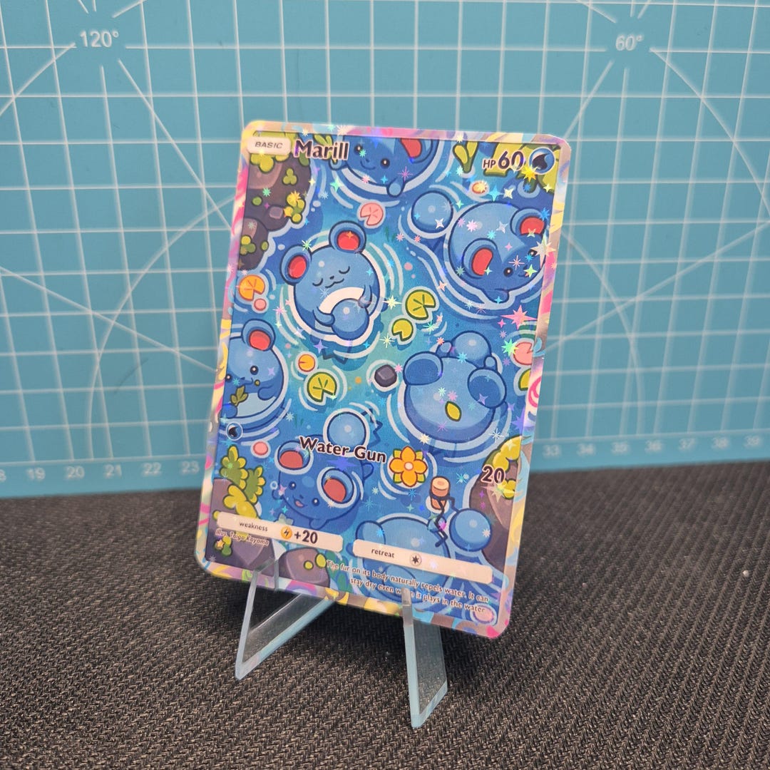 Marill A2a 77 / Triumphant Light / Pokemon Tcg Quality Custom Card - Etsy