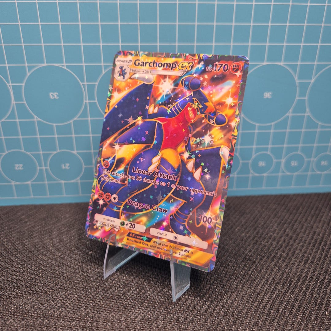 Garchomp EX A2a / Triumphant Light / Pokemon Tcg Quality Custom Card - Etsy