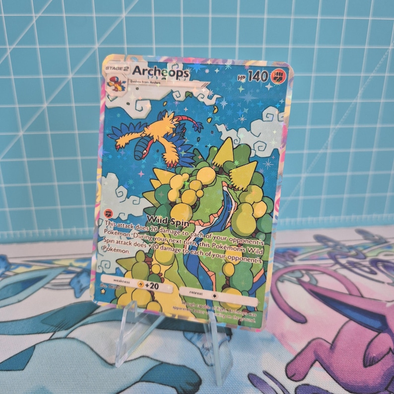 Archeops B1 / Mega Rising / Pokemon Tcg Quality Custom Card - Etsy