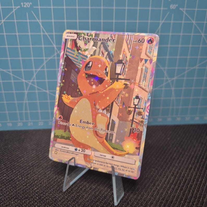 Charmander / Custom Card / Pokemon Tcg Quality Custom Card - Etsy Australia