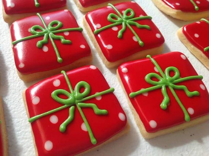 Square Shape Gift Cookies for a Perfect Four Legged Firend - Etsy