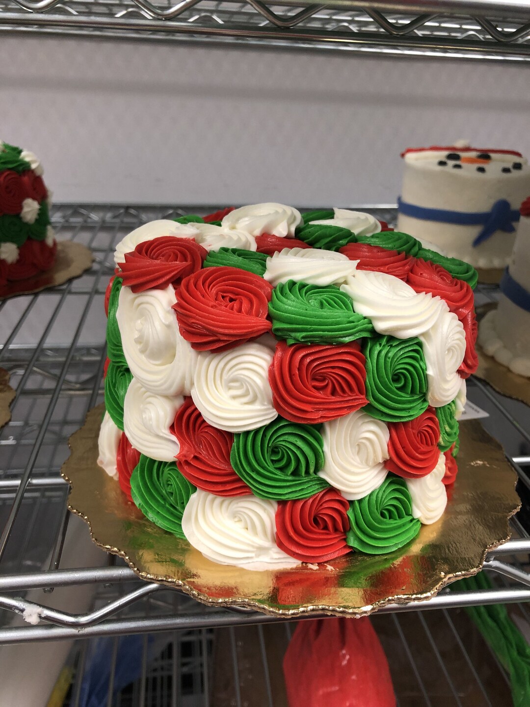 Organic Christmas Dog Cake, Dog Birthday, Dog Gotcha Day, Pup Birthday ...