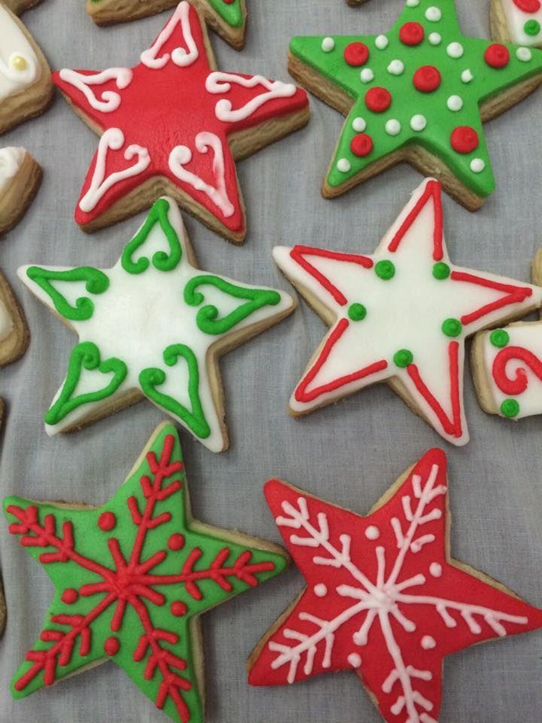 Christmas Stars - Colorful, Doggy Cookies for All Sizes of Dogs - Etsy