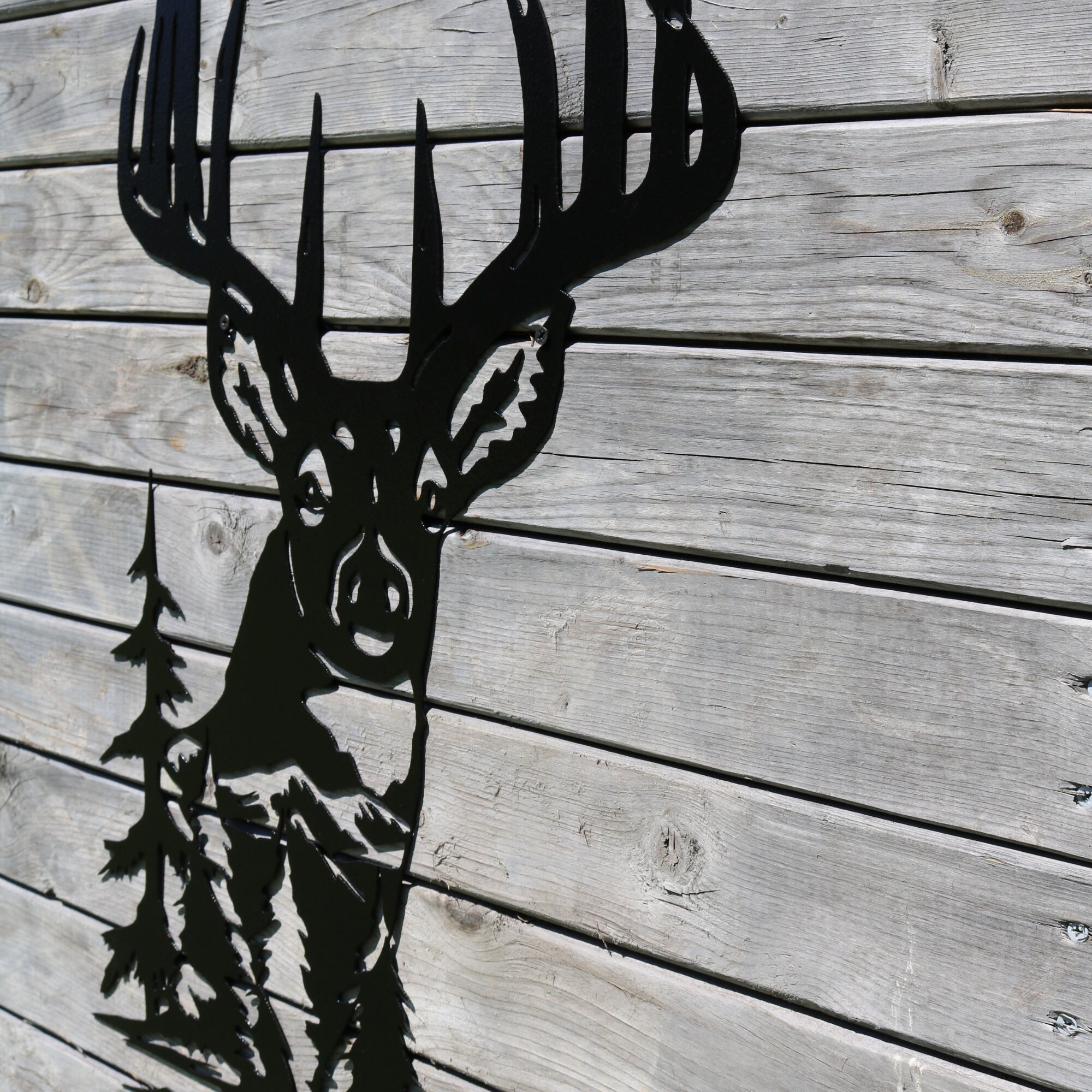 Buck Wall Art Metal Sign - Etsy