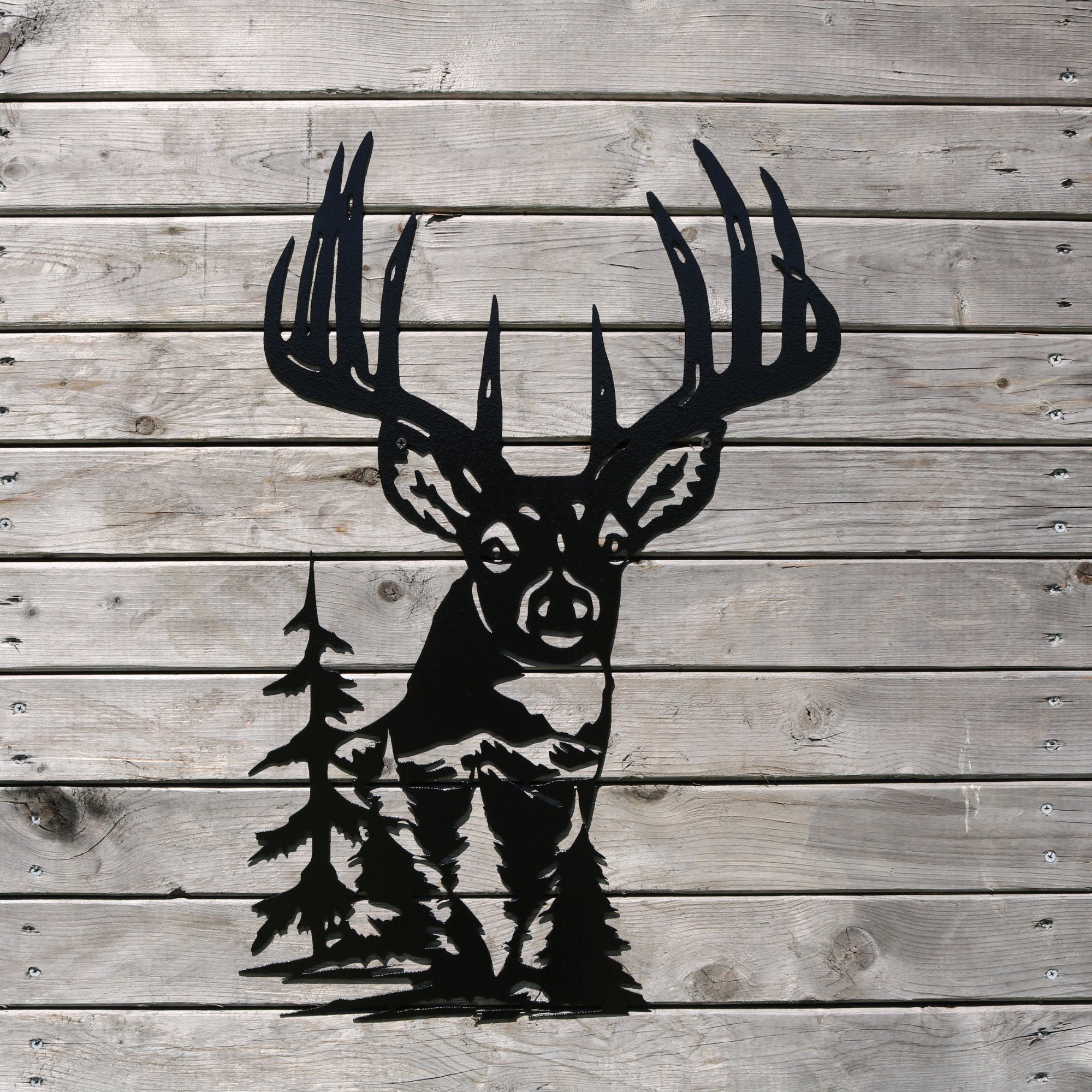 Buck Wall Art Metal Sign - Etsy