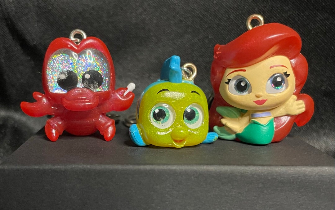 The Little Mermaid Keychain Bundle - Etsy