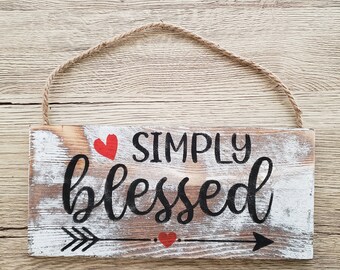 Rustic Wood Plaque | Etsy