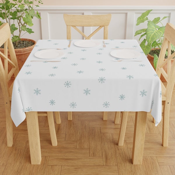 Snowflake Tablecloth - Etsy