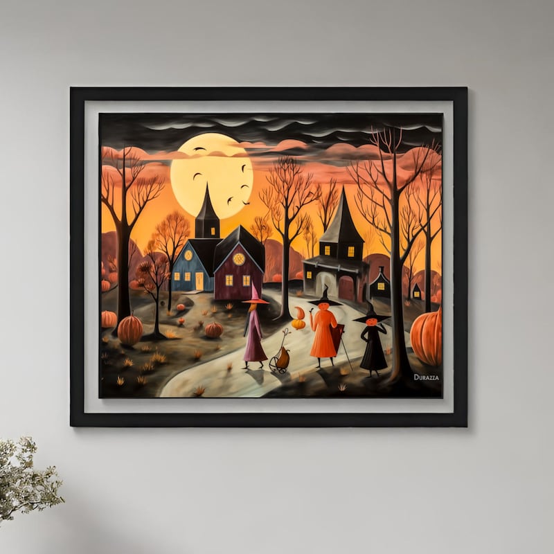 Halloween Folk Art - Etsy