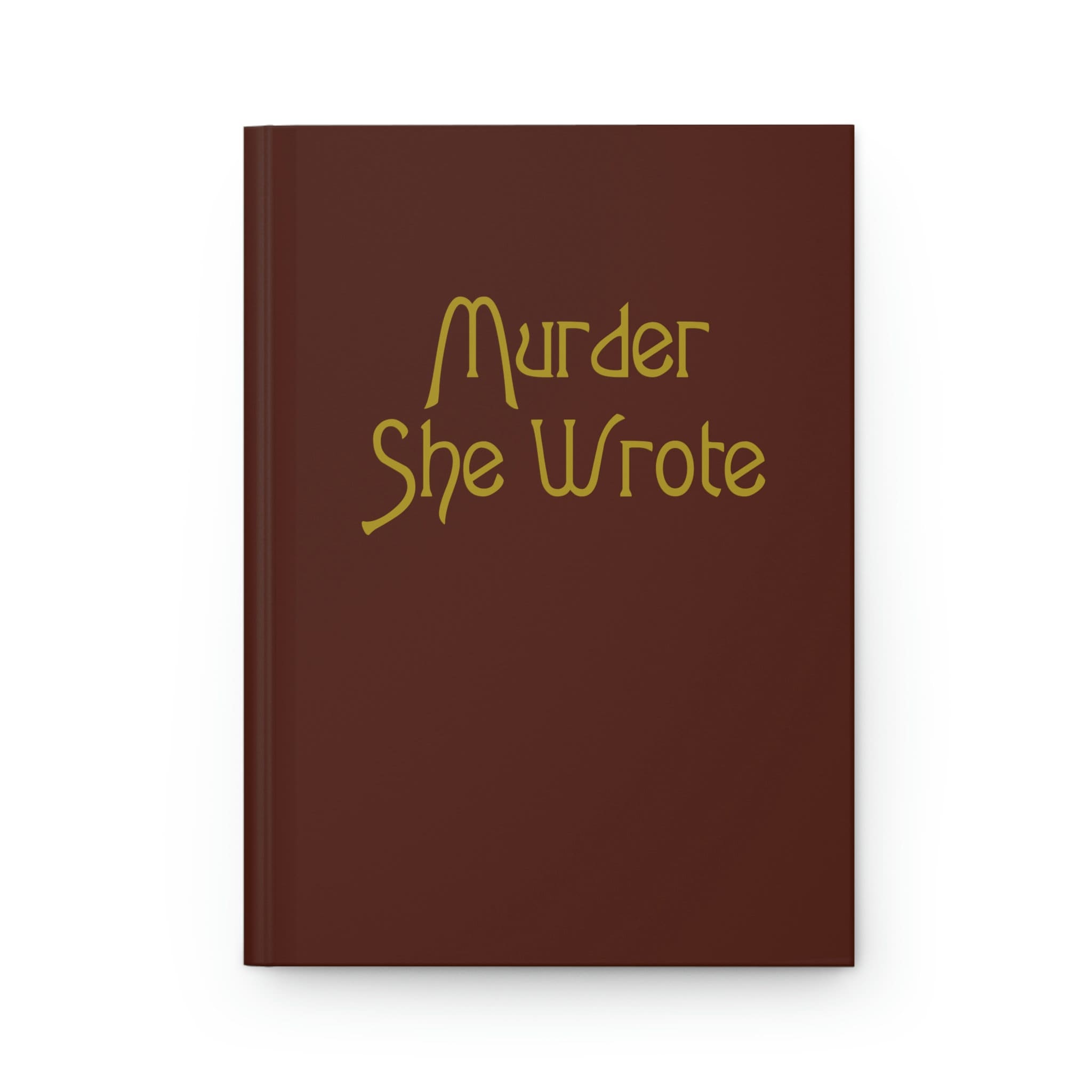 Murder She Wrote Journal Jessica Fletcher Gift, Lined Hardcover Murder ...
