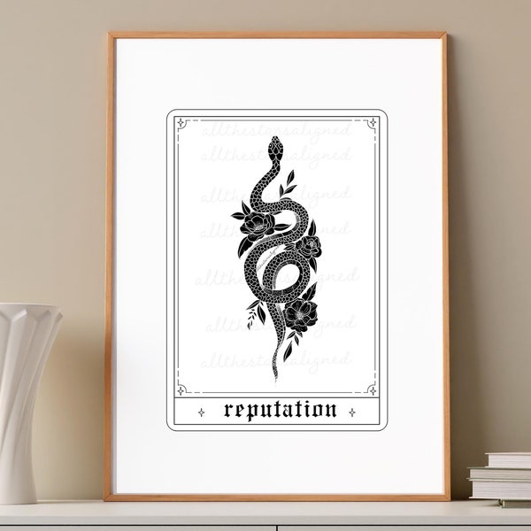 Reputation Birthday Card - Etsy