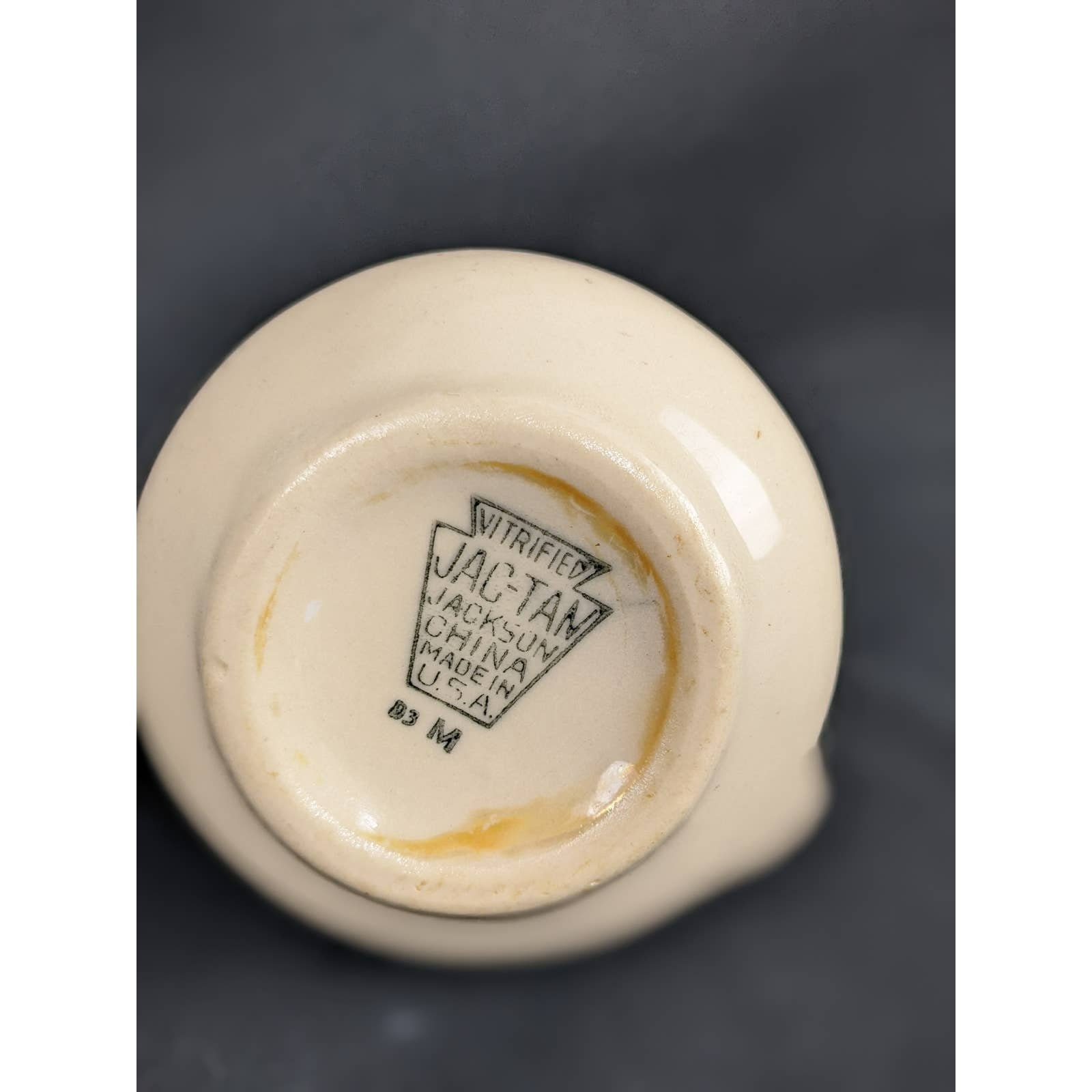 Vintage Jackson China Vitrified Jac-tan Creamer Restaurant Ware Tan ...