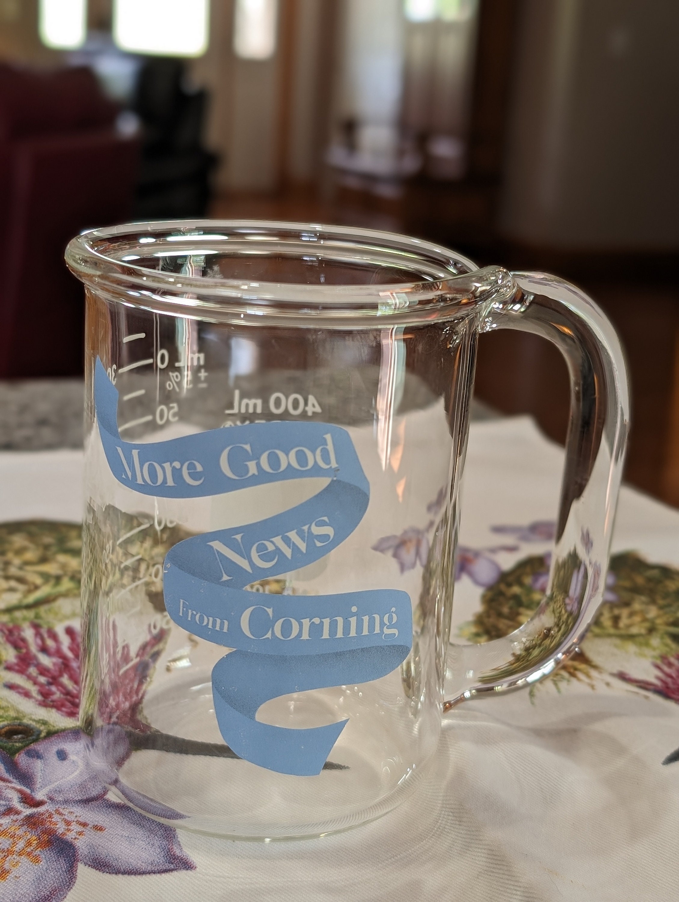 Rare Pyrex Corning Glass Lab Beaker Coffee Mug corning Glass Center ...