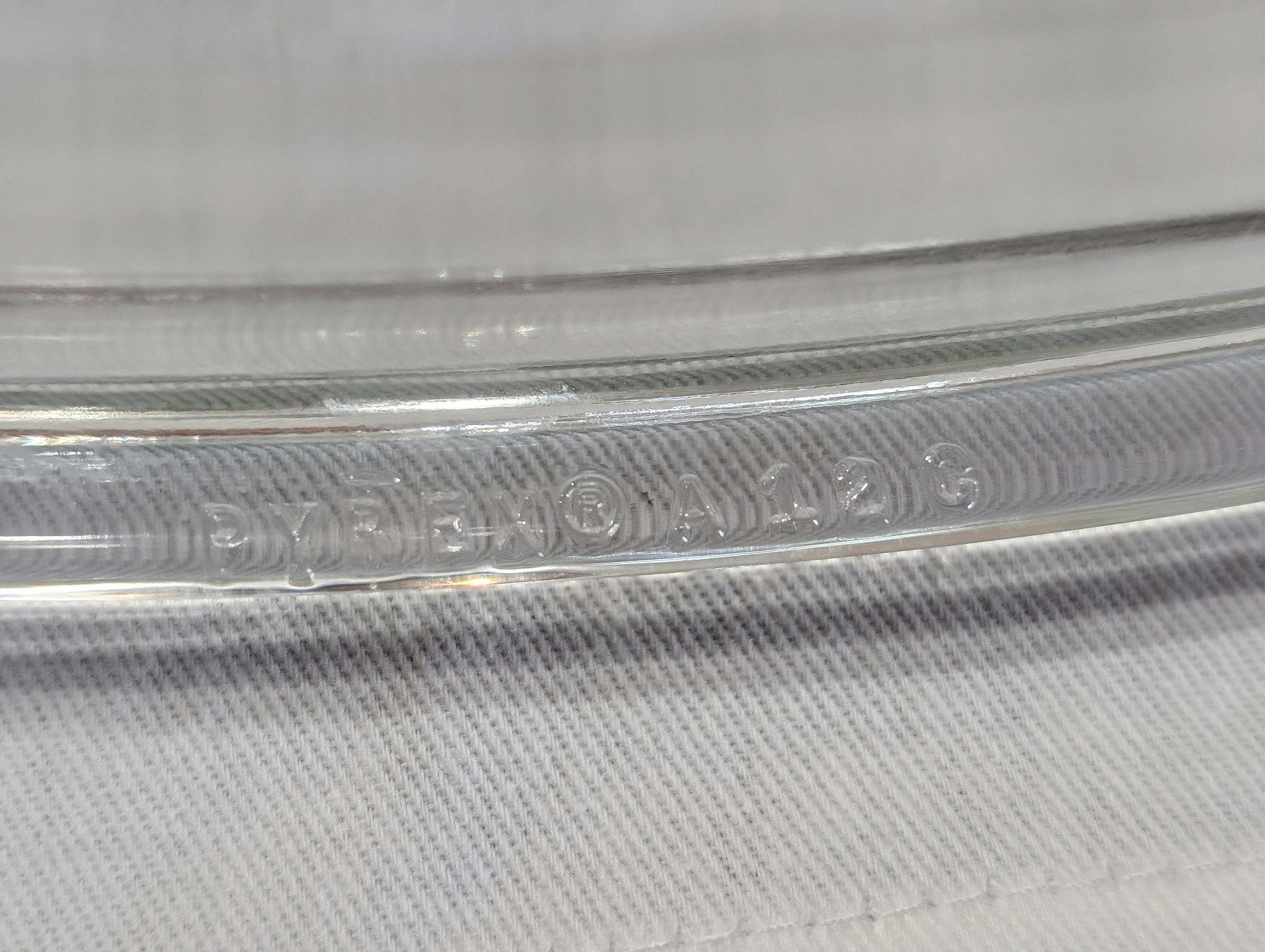 Pyrex A 12 C Clear Glass Lid / Casserole Lid, Replacement Lid - Etsy