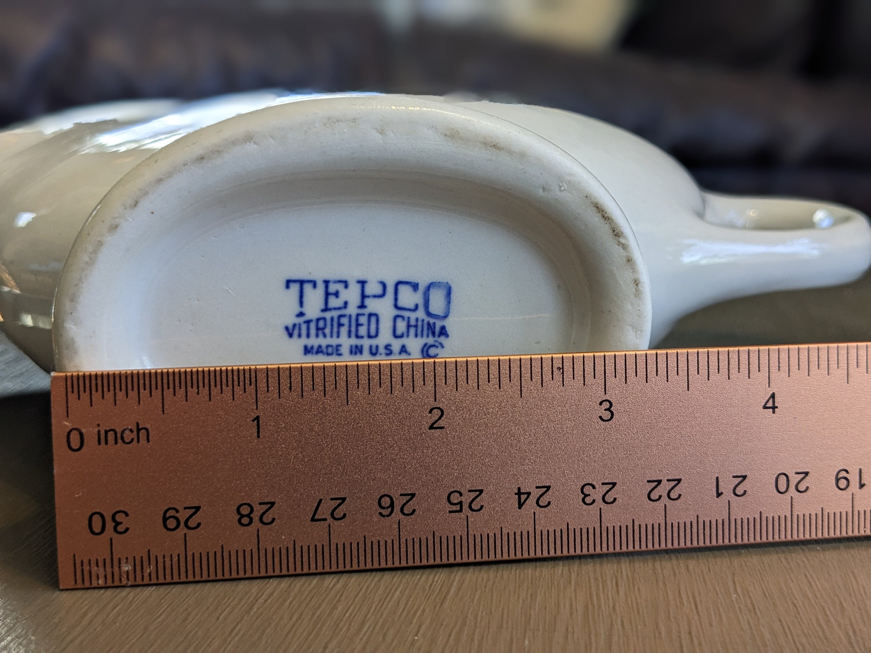 Tepco Vitrified China United States Army Medical Department Gravy Boat ...