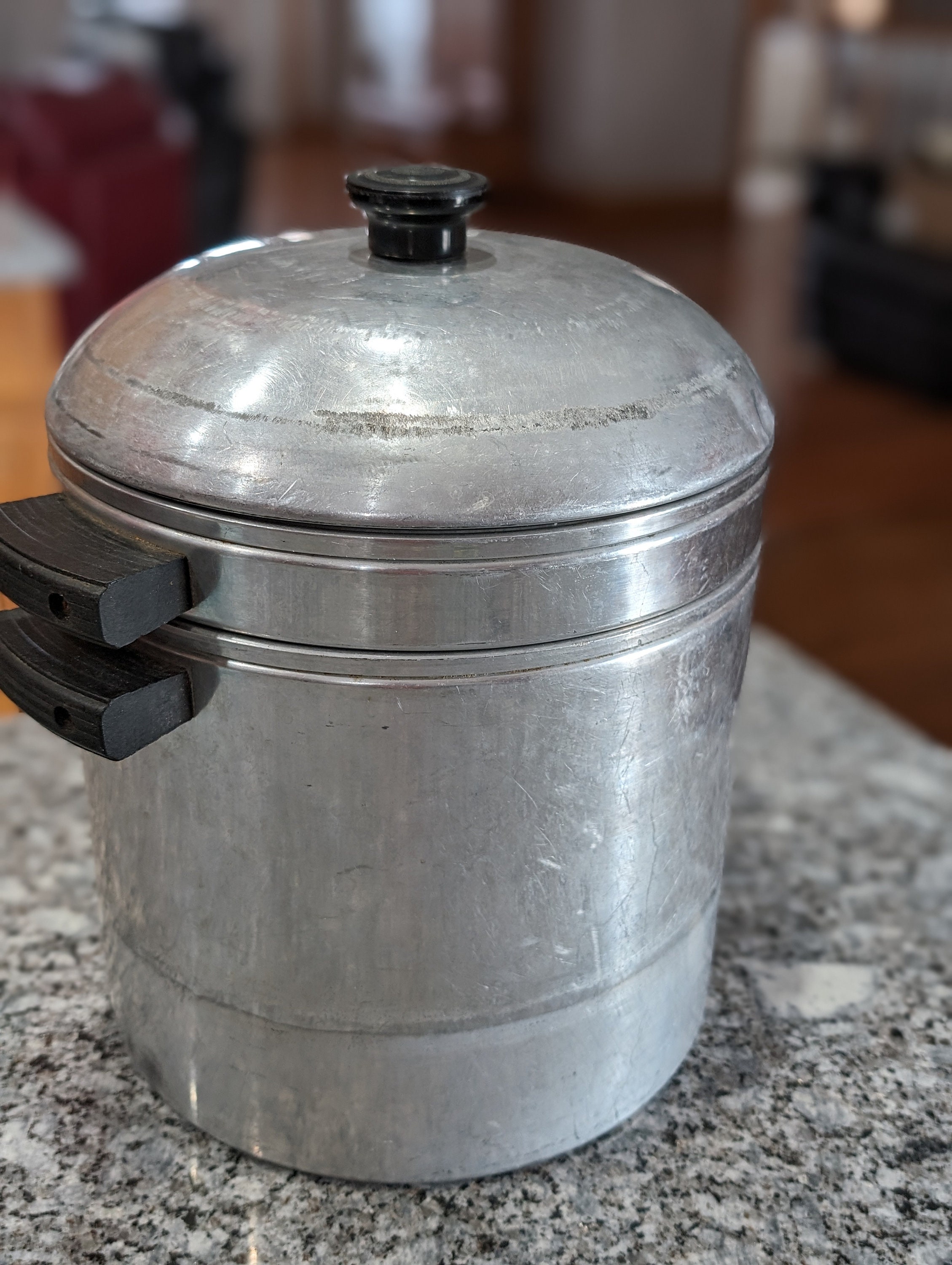 Vintage Sears Best Maid of Honor 8 Quart Aluminum W/lid 3 PC Steamer ...