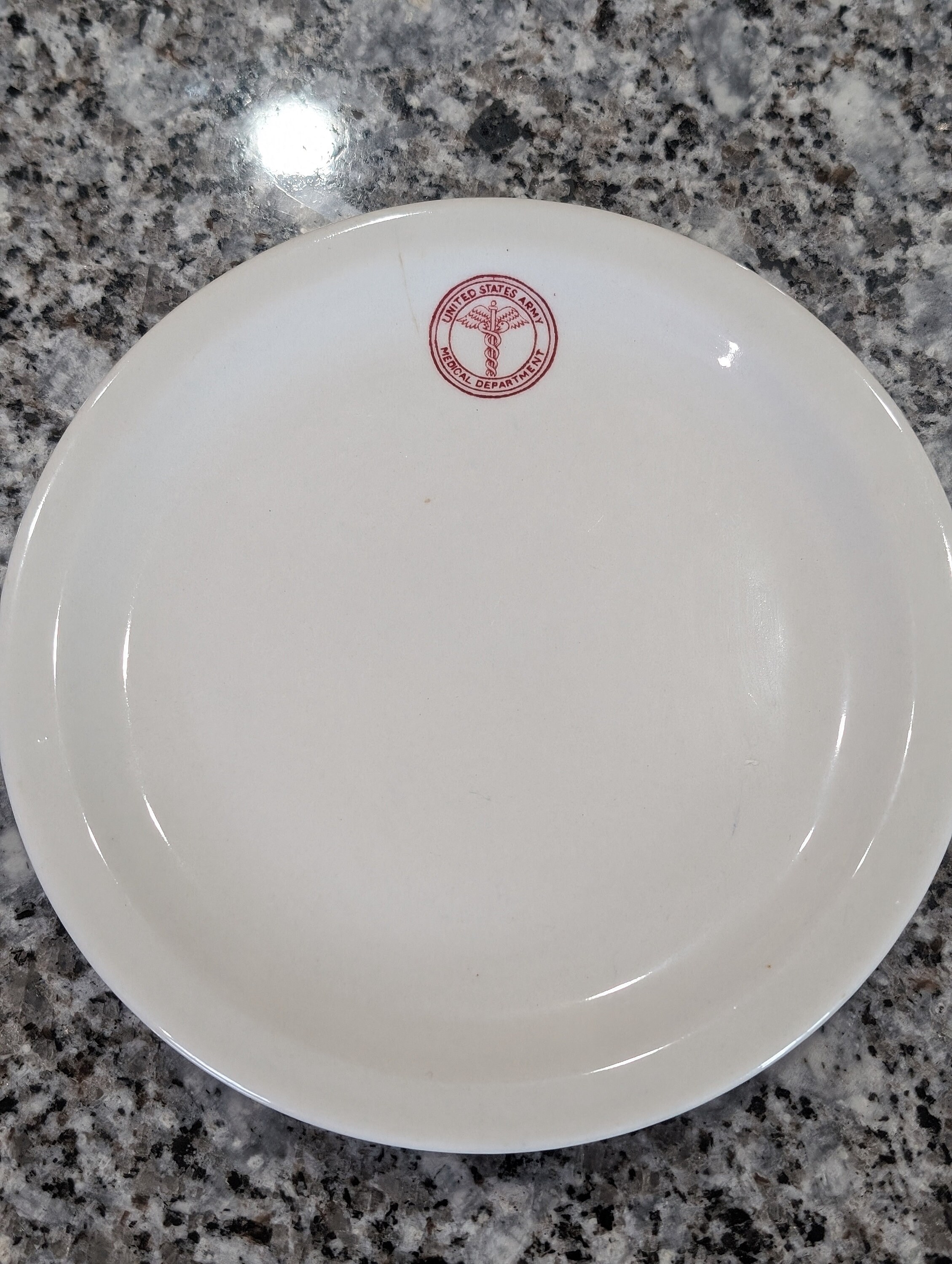 US Army Medical Salad Plate 6.5 Inches Diameter Sterling - Etsy