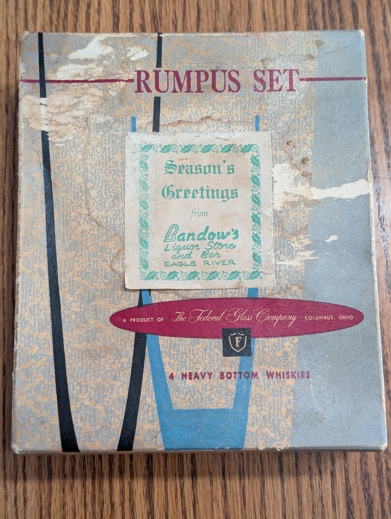 Vintage Federal Glass Shot – 1950s Rumpus Set, Game Bird Design - Etsy
