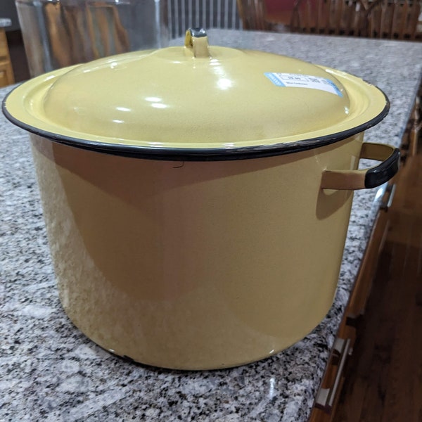 Yellow Graniteware - Etsy