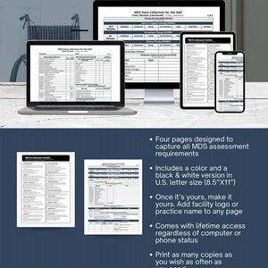MDS Nurse Assessment Tools, BIMS Resident Interview Worksheet for Long ...