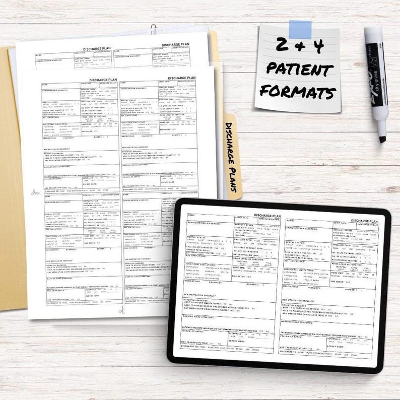 Discharge Planning Summary Checklist, Nursing Case Manager Care ...