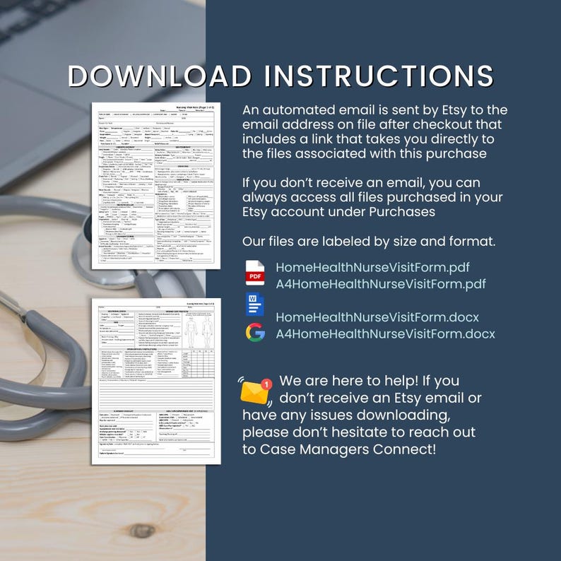 Home Health Nurse Visit Note Template | Skilled Nursing Home Visit ...