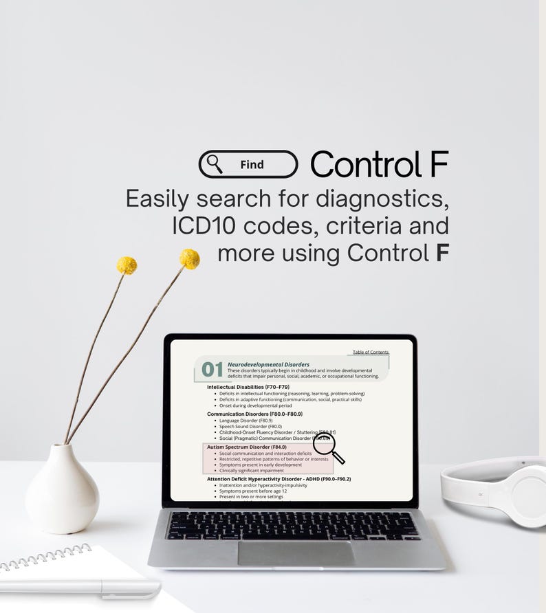 DSM-5 Diagnostic Guide, Digitally Diagnosing Mental Disorders, ICD-10 ...