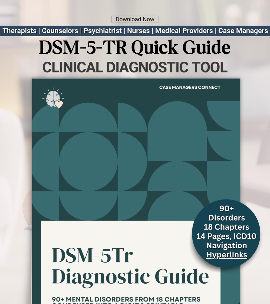 DSM-5 Diagnostic Guide | 18 Chapters, 90+ Mental Disorders | Criteria ...