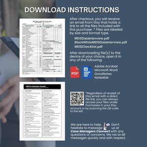 MDS Nurse Assessment Tools, BIMS Resident Interview Worksheet for Long ...