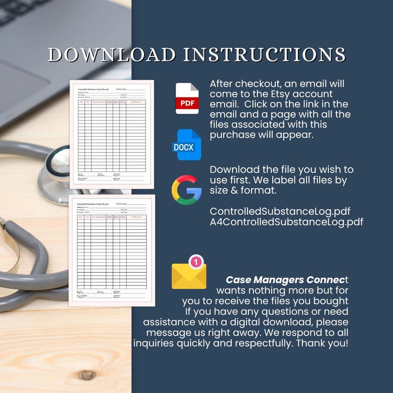 Narcotic Count Log: Controlled Substance Inventory Sheet (PDF Download ...