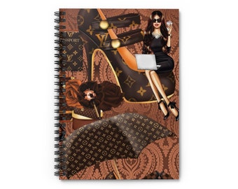 Vintage Wonder Woman Spiral Notebook Ruled Line - Etsy